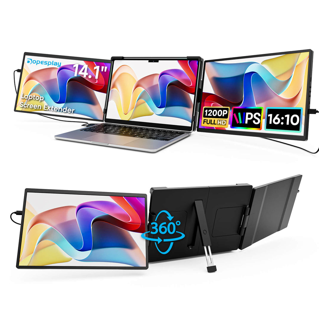 Dopesplay Lapdock And Monitor With Battery&Touchscreen And More